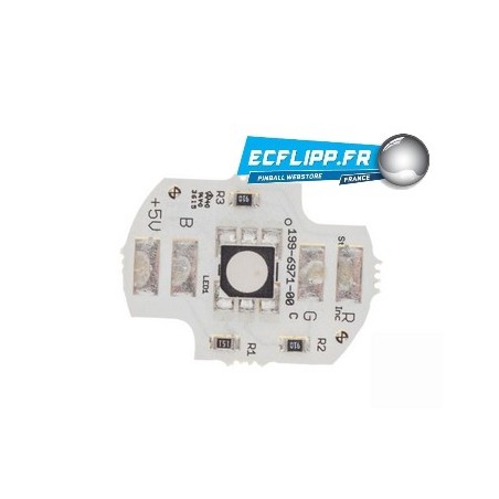 Stern Pinball Flipper SPIKE System Pop Bumper RGB Board Rev C 520-6971-00